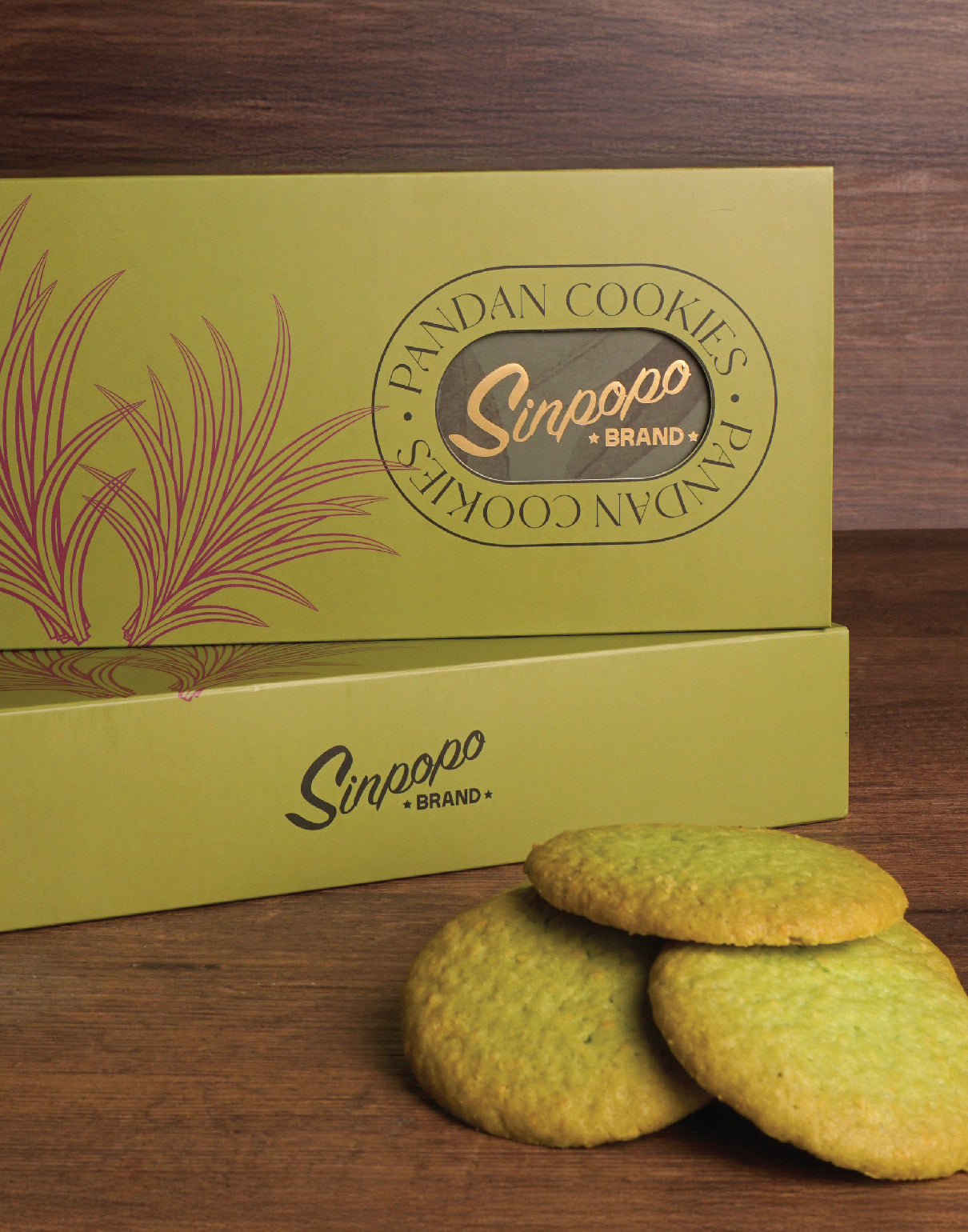 Pandan Cookies – Sinpopo Brand